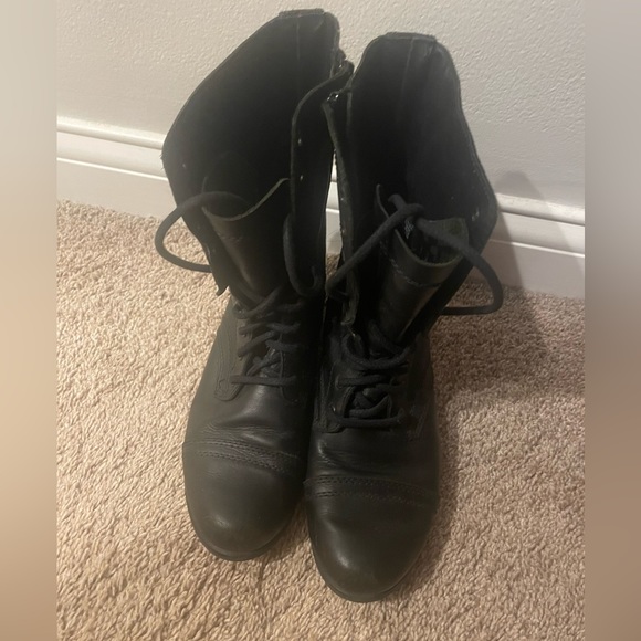Steve Madden Shoes Steve Madden Combat Boots Poshmark
